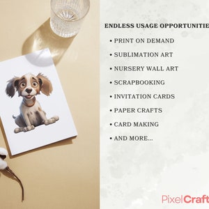 Funny Dog Clipart Bundle, Quirky Dog Watercolor Clipart, Cute Pets ...