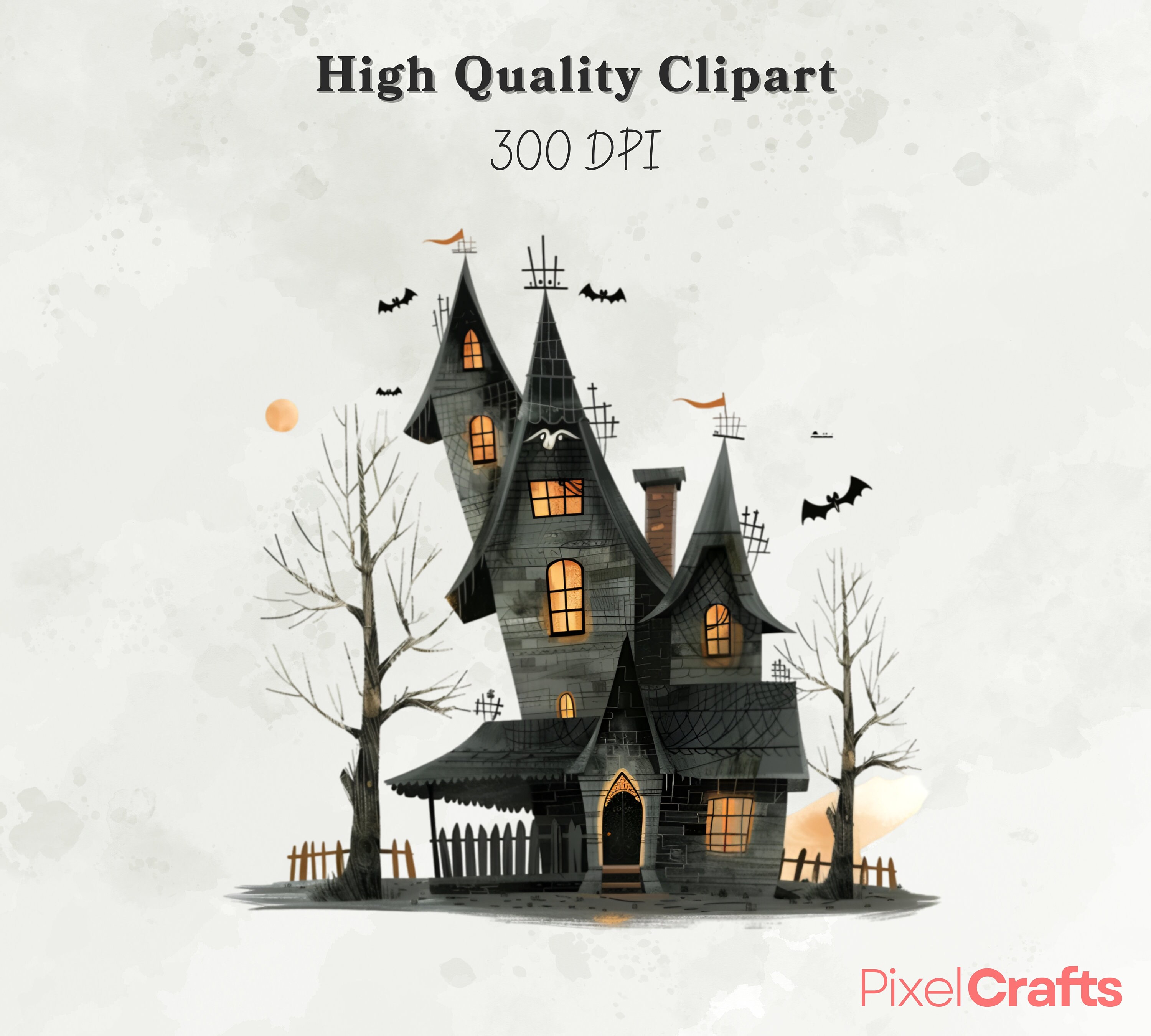 Watercolor Halloween Clipart Bundle, Halloween Decoration, Pumpkins ...