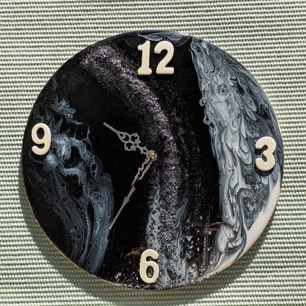 Epoxy Resin Clock - Etsy
