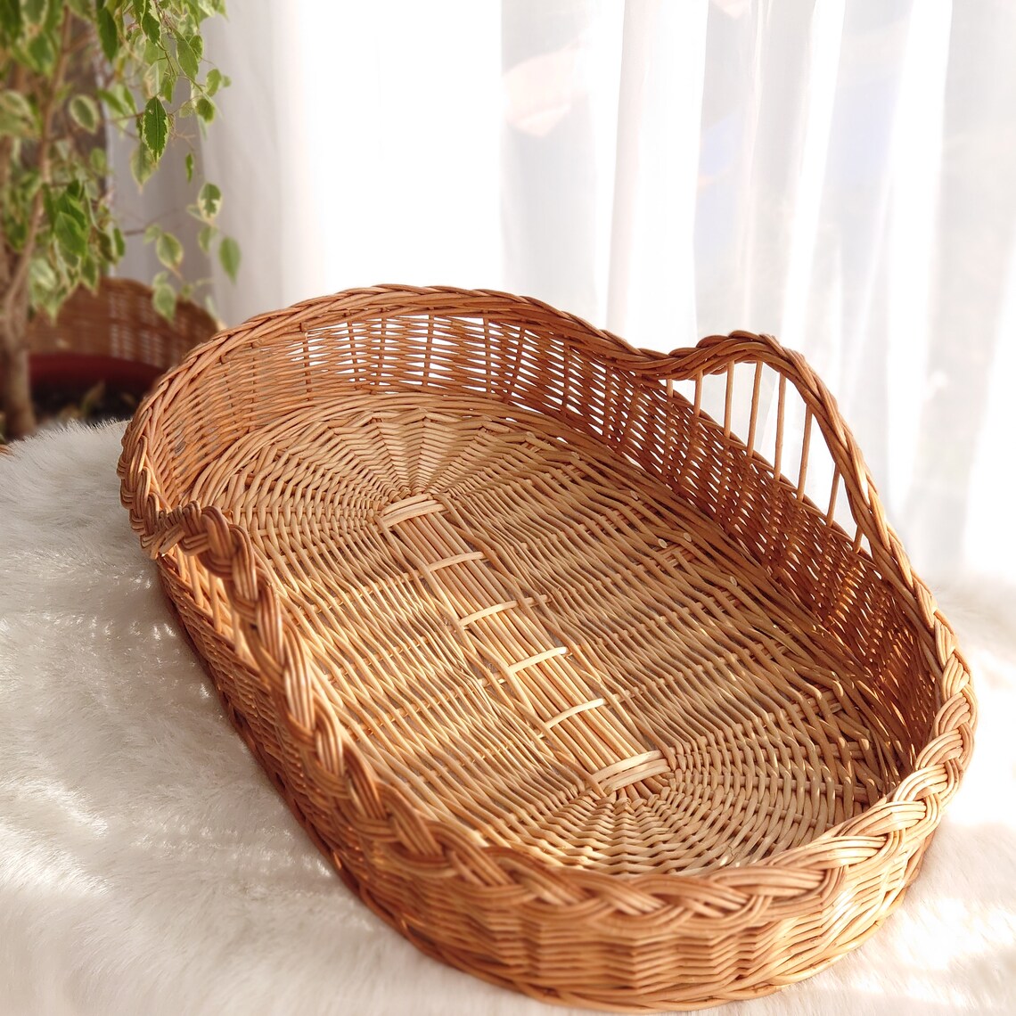 Changing Table Basket, Organic Baby Changing Basket, Diaper Changing ...