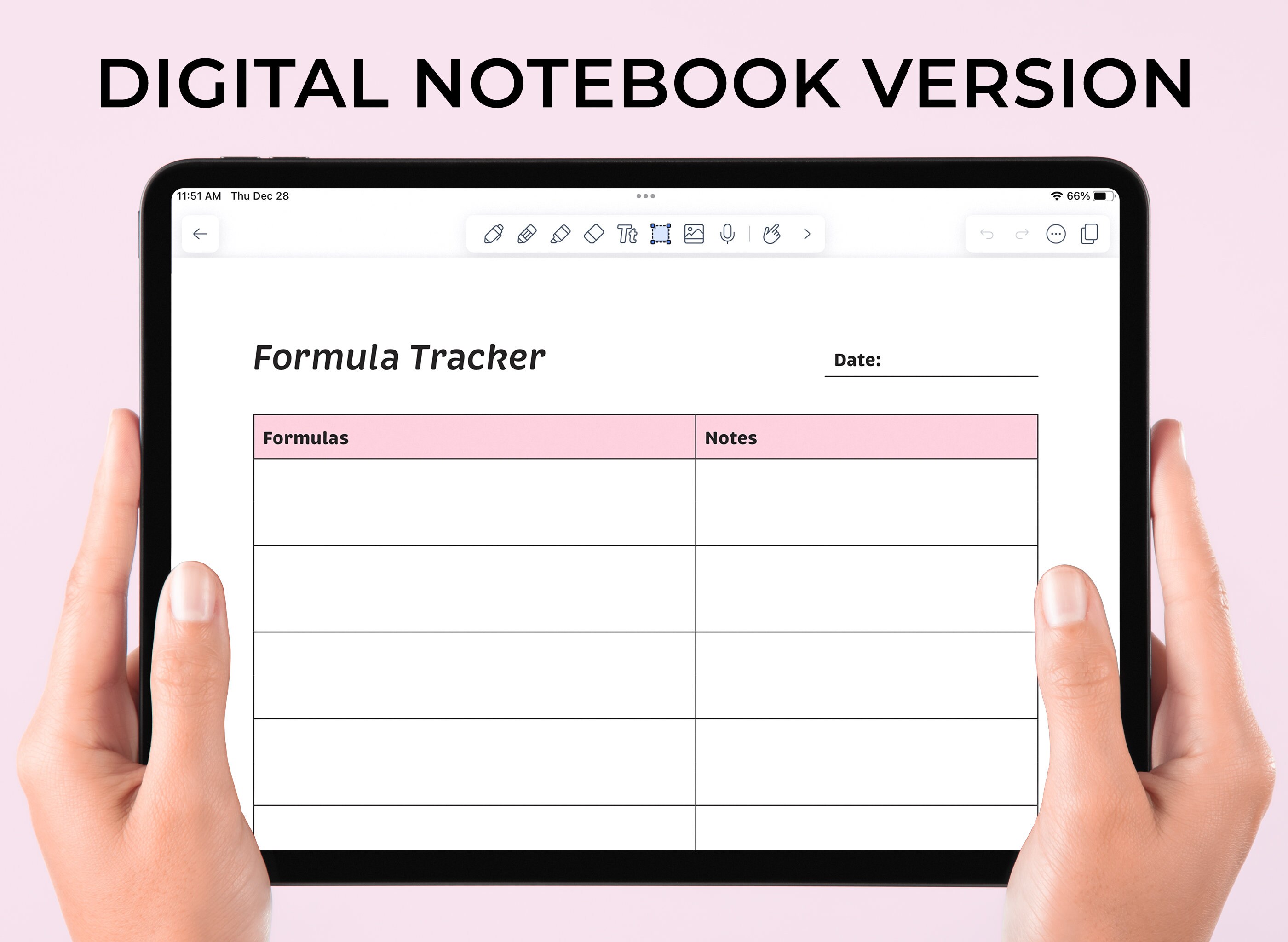 Formula Tracker Planner, Student Planner, Student Printable, Desk ...