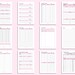 Printable & Fillable Student Planner Bundle, Digital Notepad Bundle ...