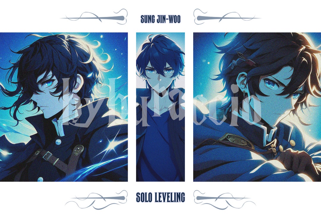 SOLO LEVELING WALLPAPER Sun Jing-woo - Etsy
