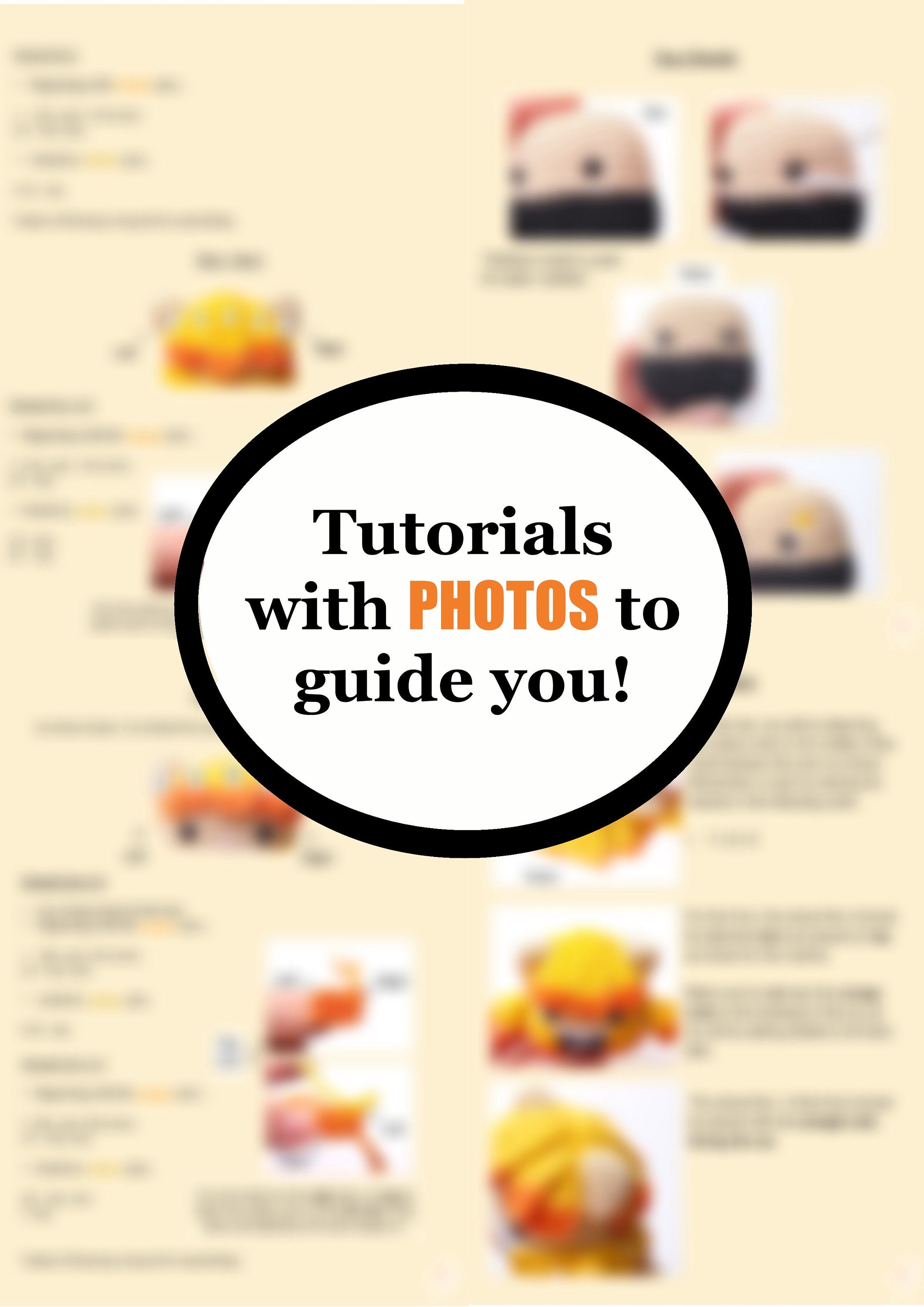 PDF Pattern Zenitsu, Crochet, Demon Slayer - Etsy