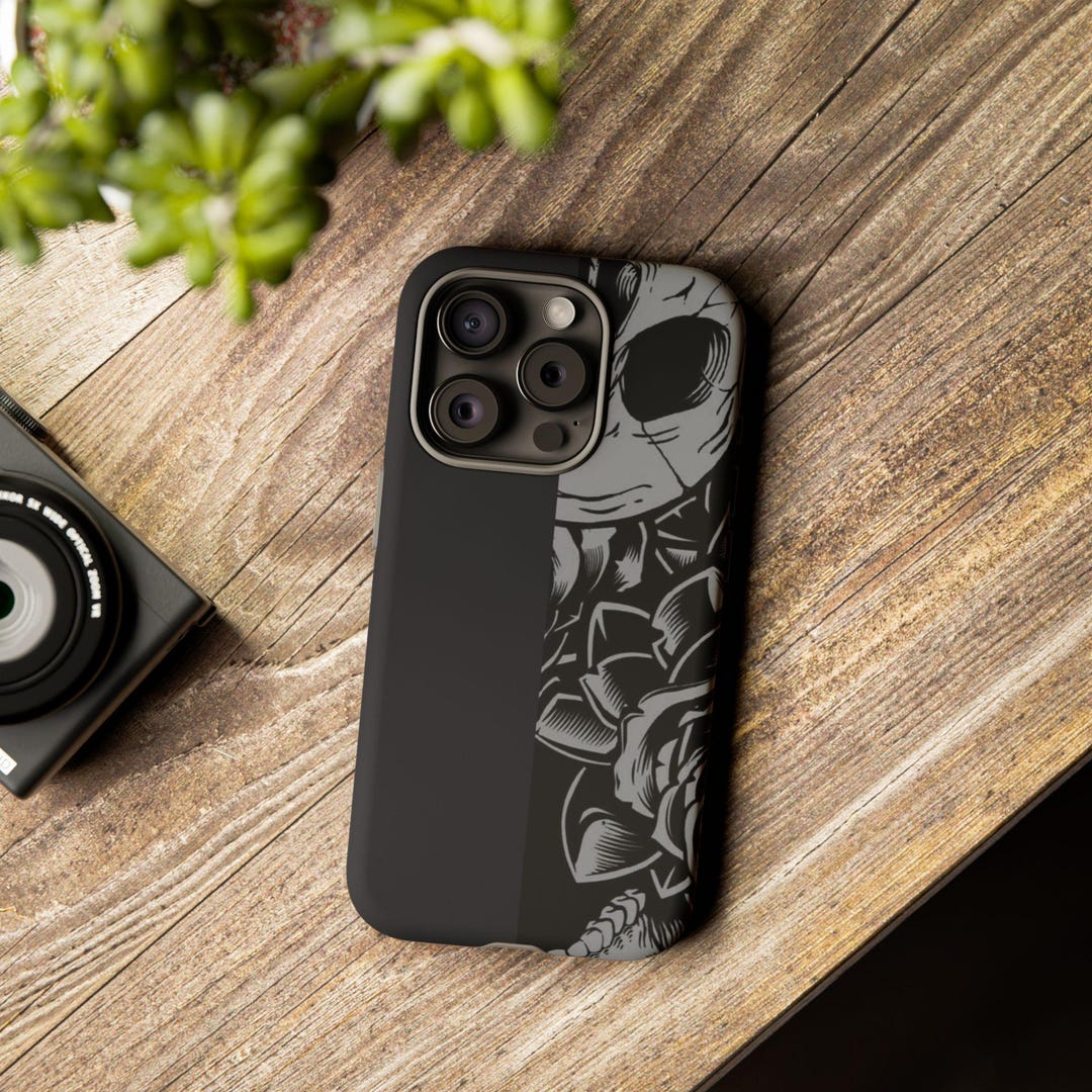 Dark Art Smartphone Case-black and Gray Sketch Style Creature Design ...