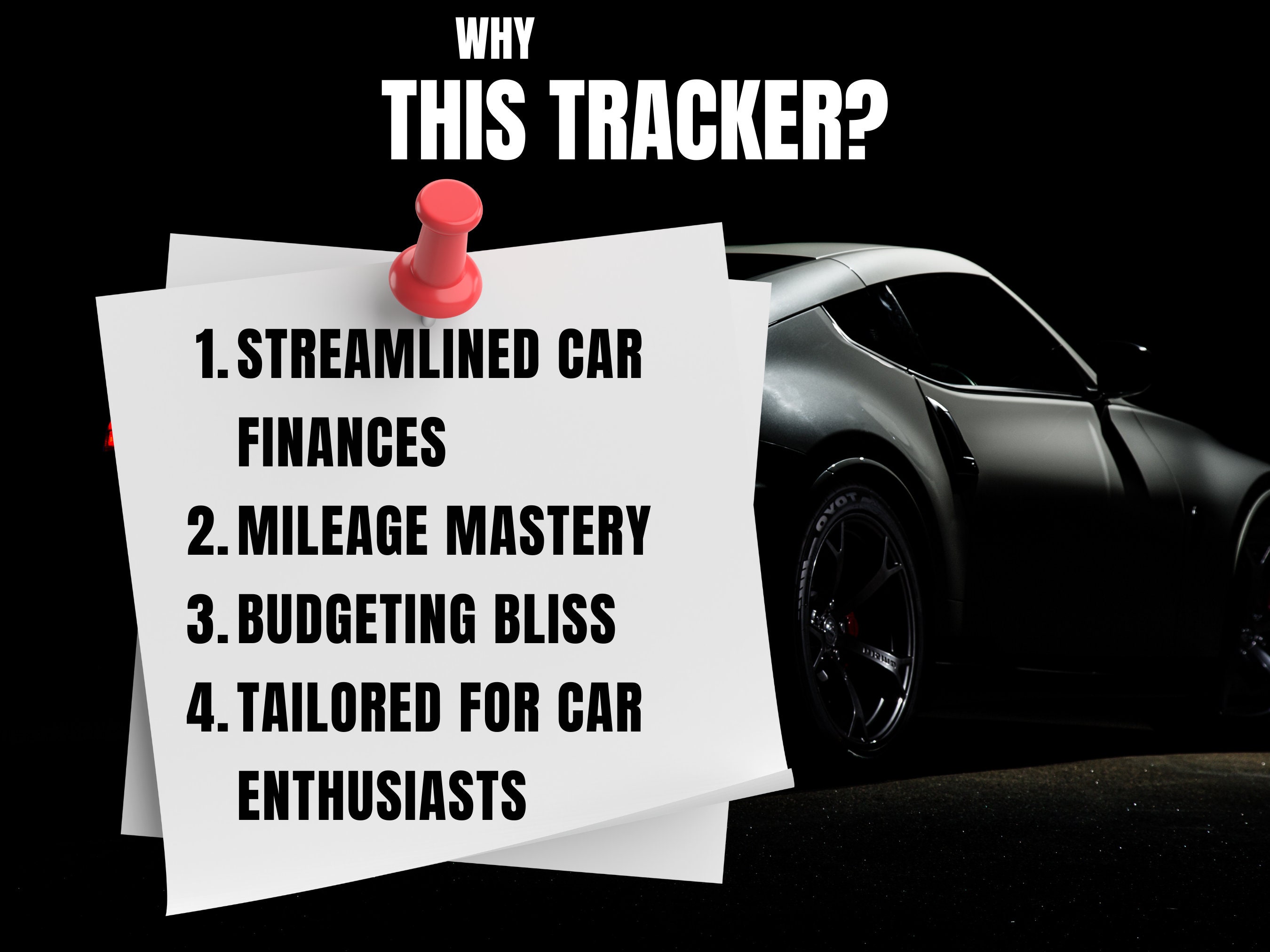 Car Expense Tracker Manage Vehicle Costs Effortlessly Budget Tracker ...
