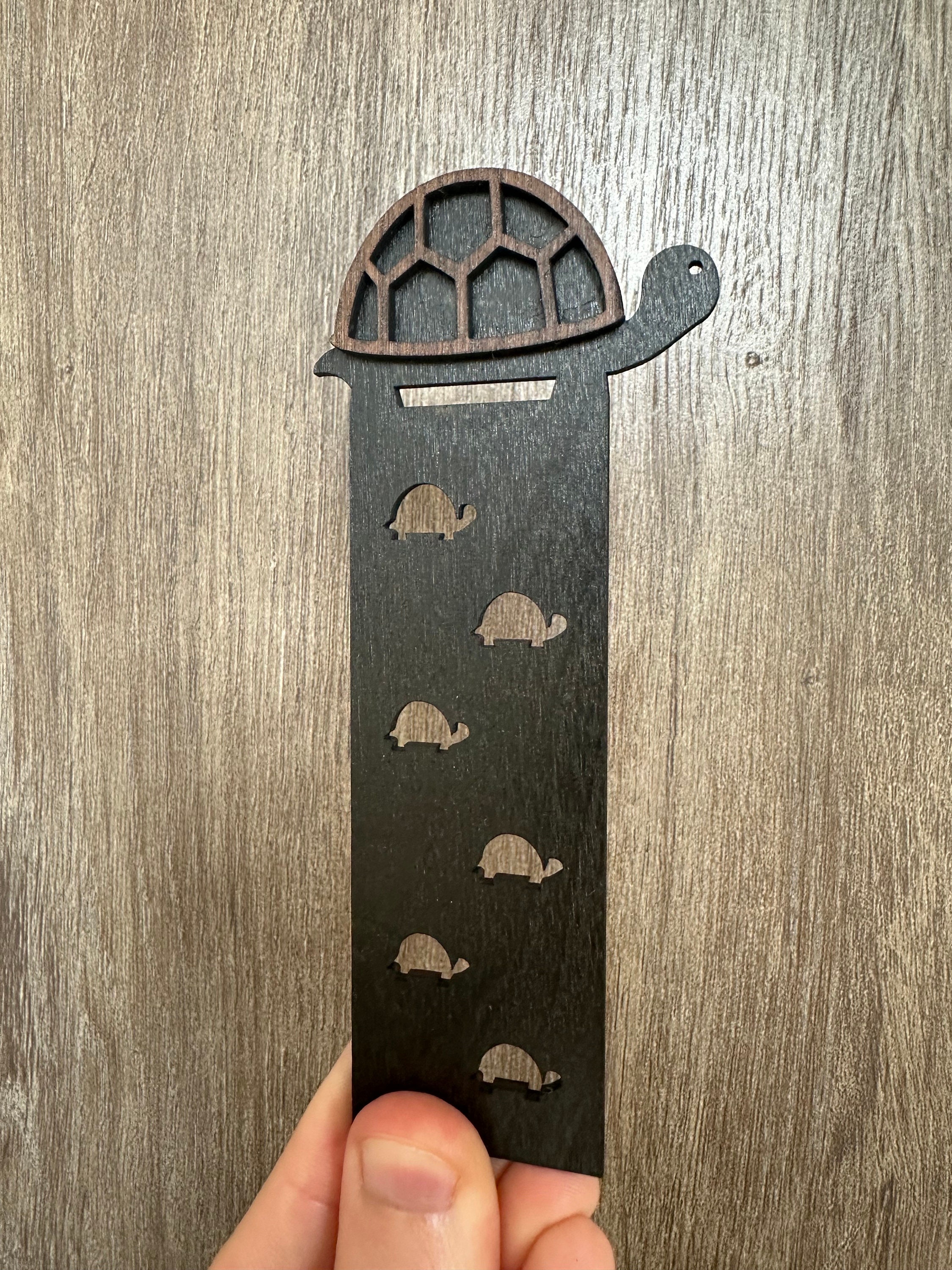 Wooden Bookmark | Turtle Bookmark | Snail Bookmark | 1/8in Birch Wood ...