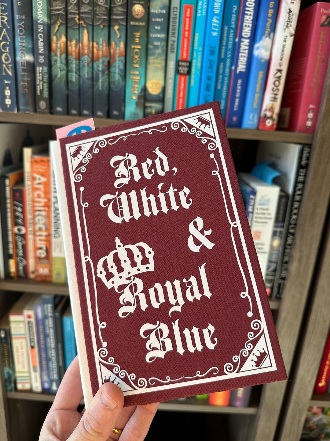 Red, White and Royal Blue Rebind - Etsy