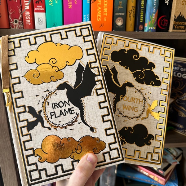 Fourth Wing and Iron Flame Book - Etsy