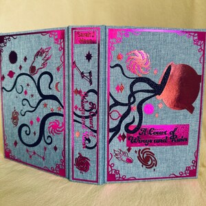 ACOTAR Series Rebind (books 1-3). Hand-made Rebound Editions of Acotar ...