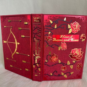 ACOTAR Series Rebind (books 1-3). Hand-made Rebound Editions of Acotar ...