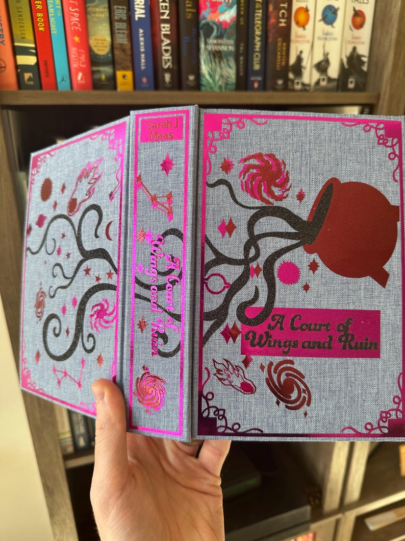 ACOTAR Series Rebind (books 1-3). Hand-made Rebound Editions of Acotar ...