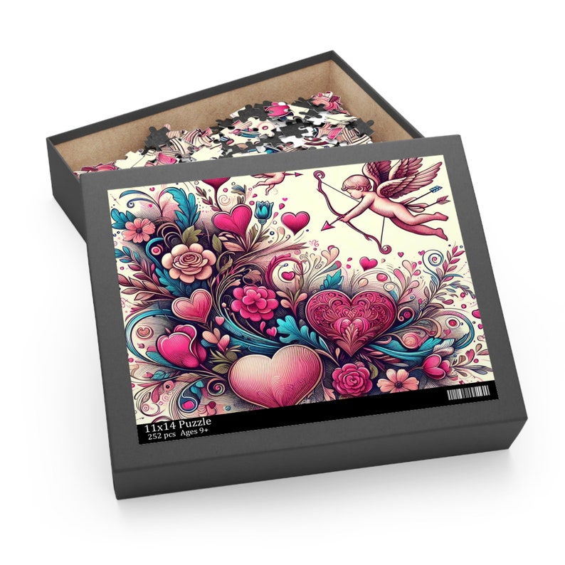 Love Unveiled: Heartfelt Valentine's Day Puzzles 120, 252, 500-piece ...