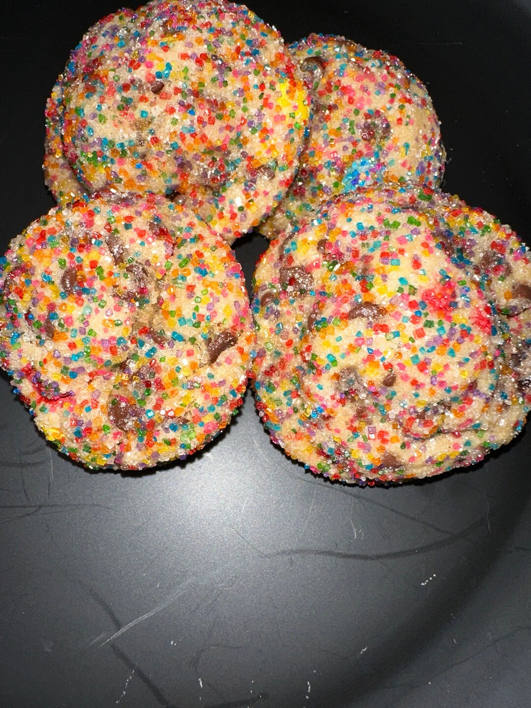 24 Count Rainbow Chip Cookie - Etsy