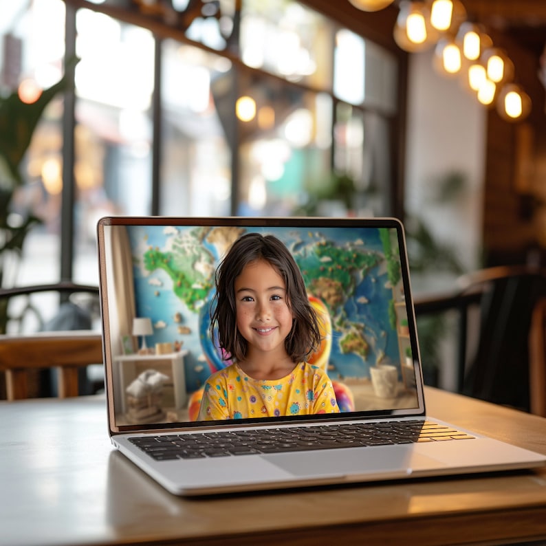 Preschool Zoom Background Virtual Class Educational Zoom Background ...