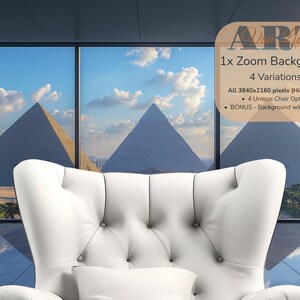 Egyptian Pyramid Zoom Background Pyramid Backdrop Egypt Zoom Background ...