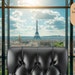 Eiffel Tower Zoom Background Cityscape Zoom Meeting Microsoft Teams ...