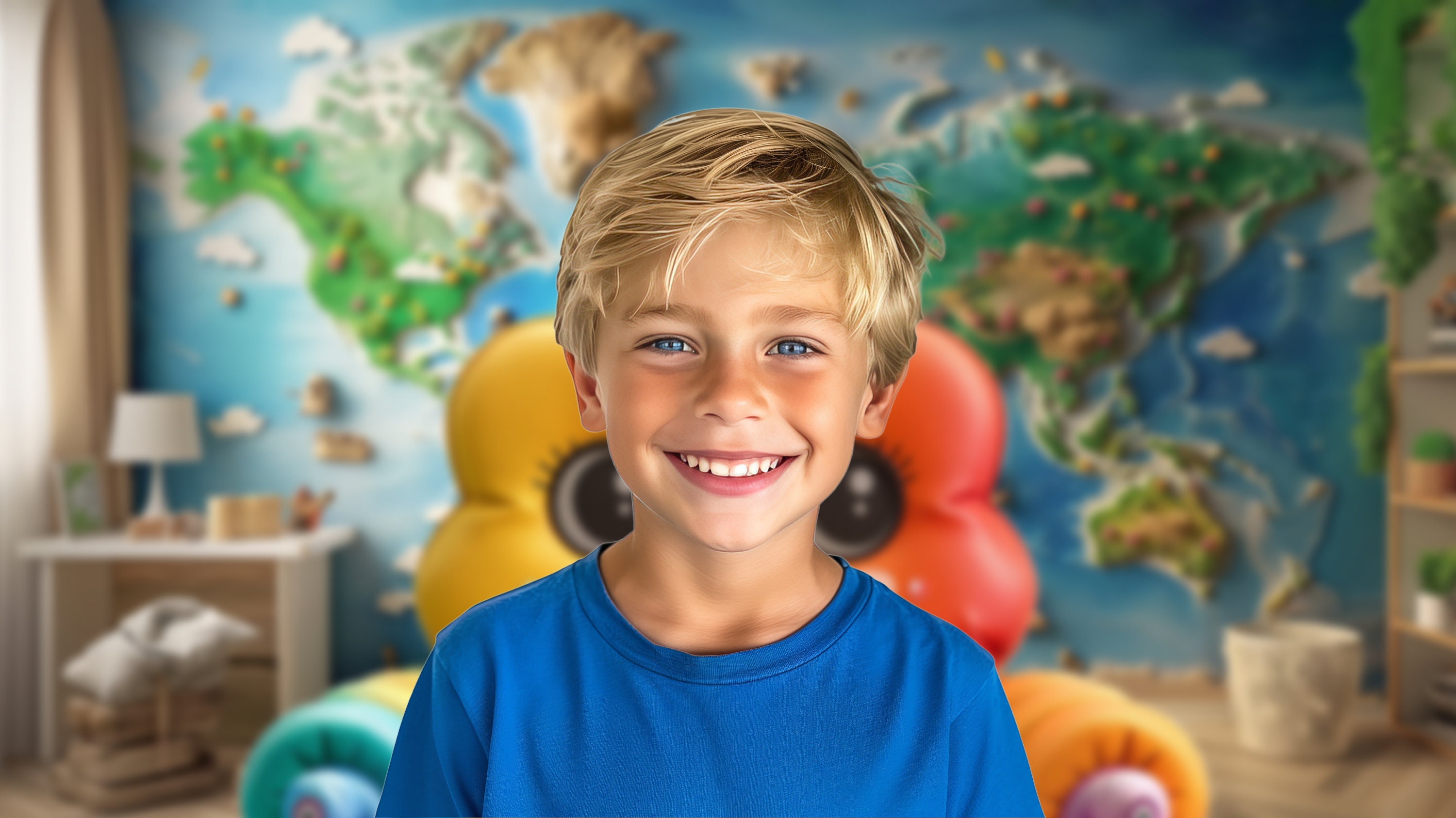 Preschool Zoom Background Virtual Class Educational Zoom Background ...