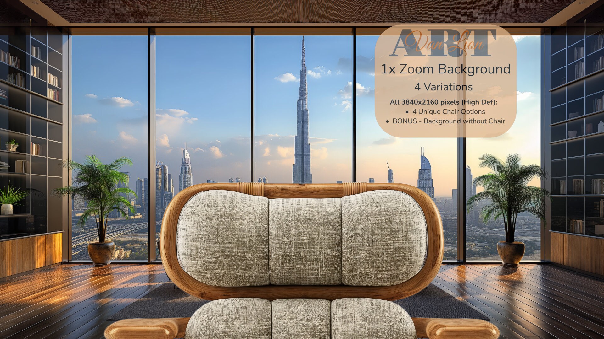 Burj Khalifa Zoom Background Dubai Souvenir Burj Khalifa Backrop Dubai ...