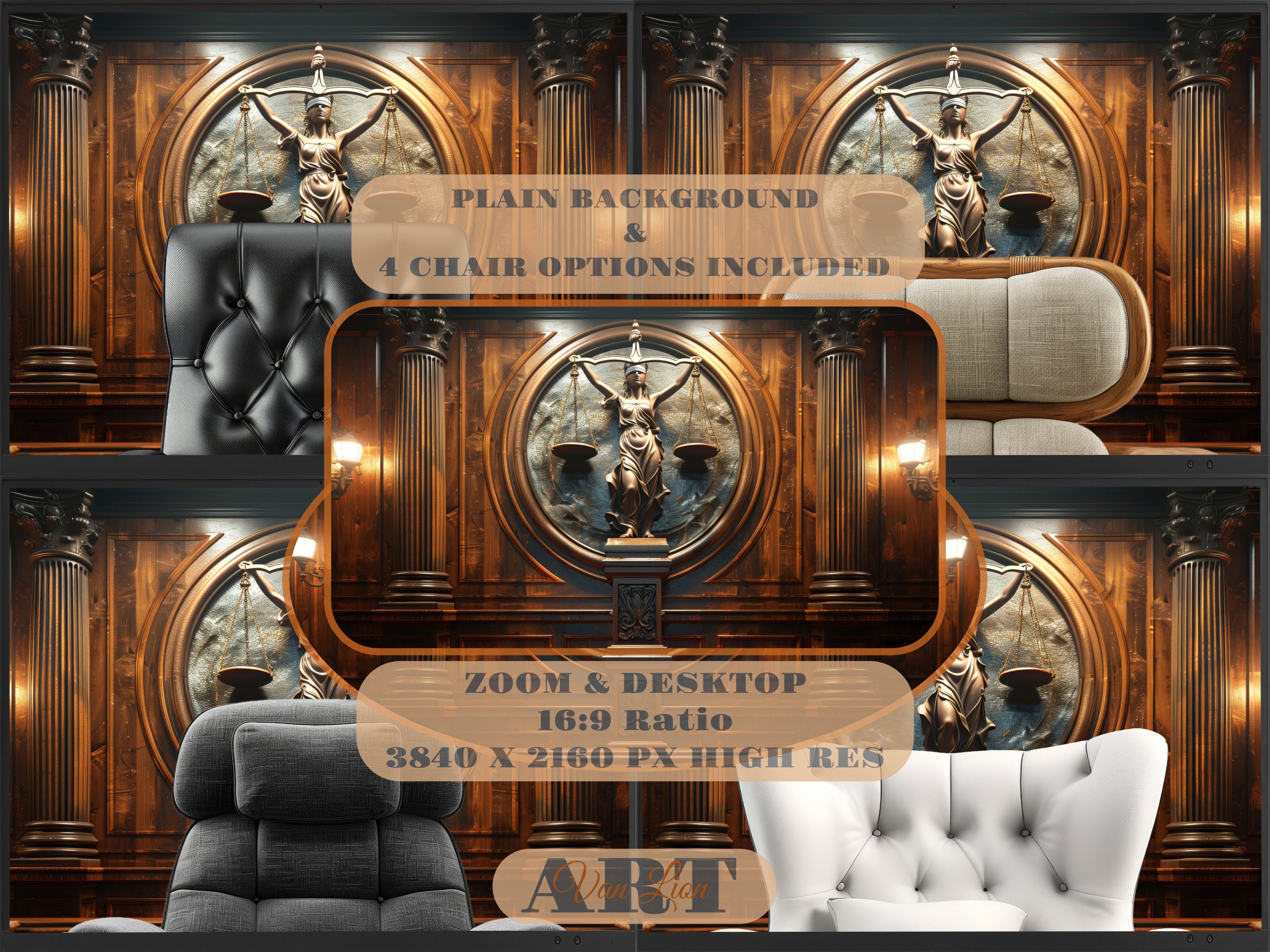 Courtroom Zoom Background With Chair Lawyer Background Legal Zoom ...