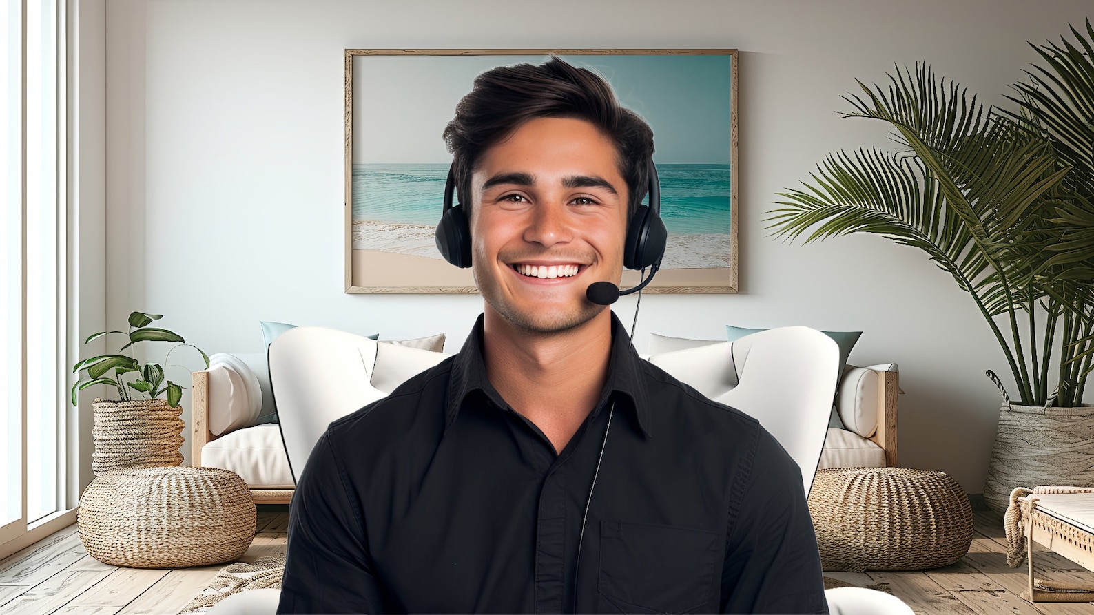 Calm Background Zoom Meeting Microsoft Teams Virtual Therapist Zoom ...