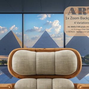 Egyptian Pyramid Zoom Background Pyramid Backdrop Egypt Zoom Background ...