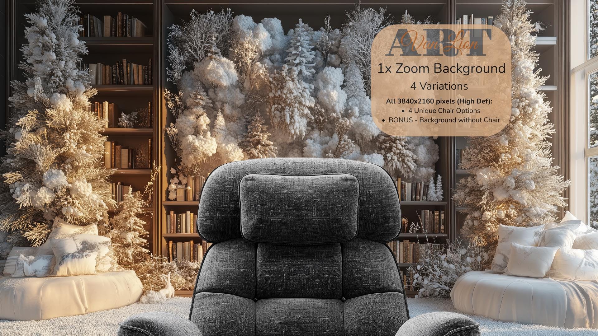 Holiday Zoom Backgrounds Winter Zoom Backgrounds Winter Scene ...