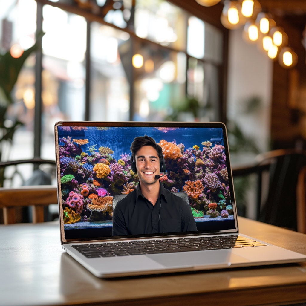 Aquarium Zoom Background Fish Tank Zoom Background Zoom Meeting ...