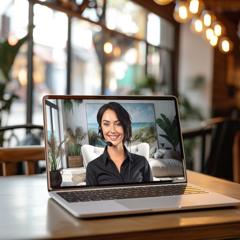 Calm Background Therapist Zoom Meeting Remote Therapy Microsoft Teams ...