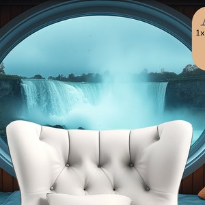 Waterfall Background Zoom Meeting Microsoft Teams Virtual Therapist ...