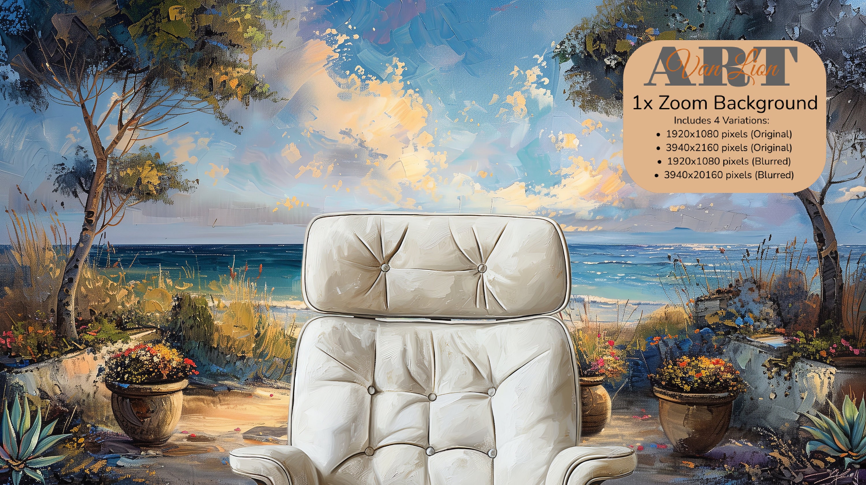 Beach Zoom Background Zoom Meeting Microsoft Teams Summer Background ...