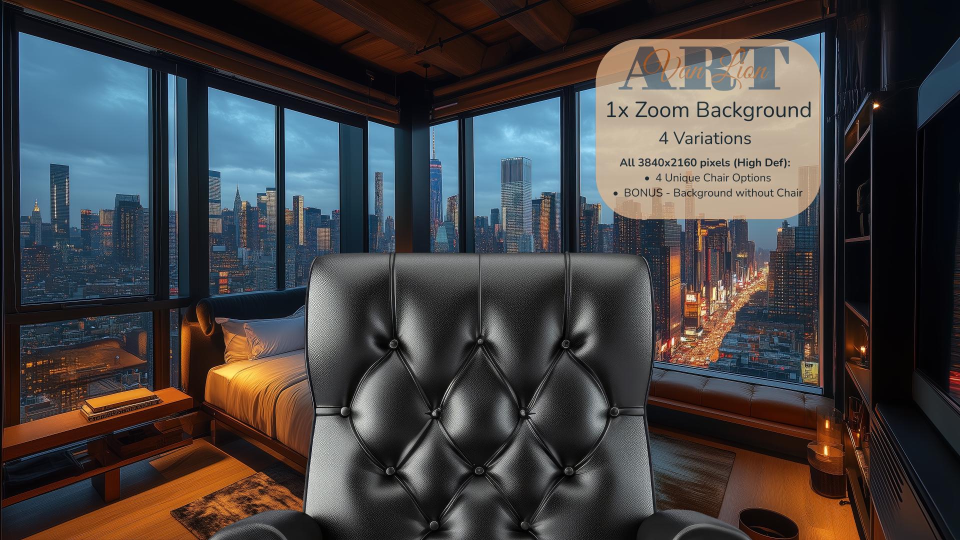 Wall Street Zoom Background
