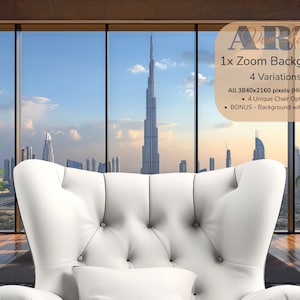 Burj Khalifa Zoom Background Dubai Souvenir Burj Khalifa Backrop Dubai ...