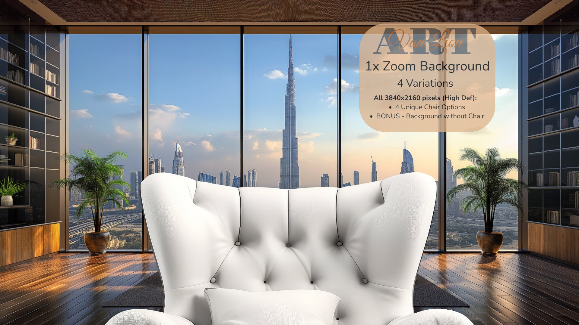 Burj Khalifa Zoom Background Dubai Souvenir Burj Khalifa Backrop Dubai ...