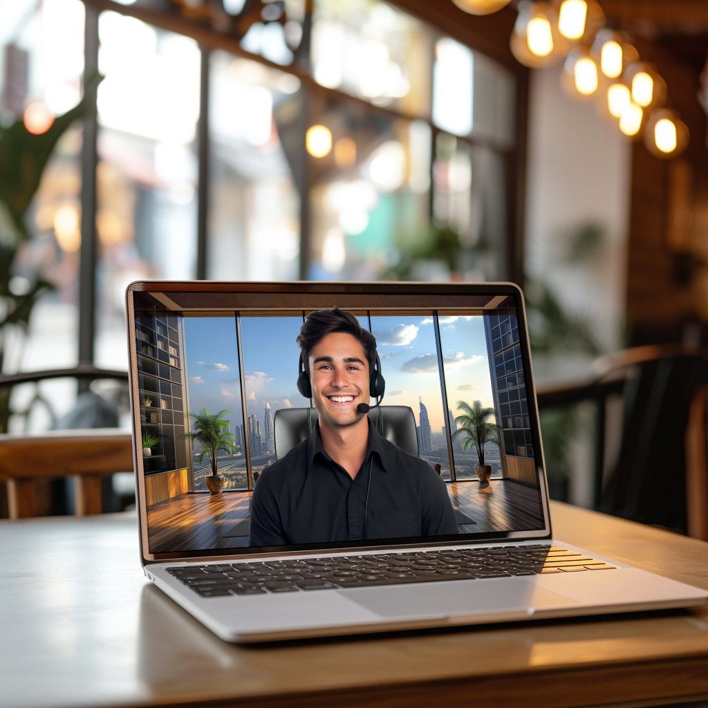 Burj Khalifa Zoom Background Dubai Souvenir Burj Khalifa Backrop Dubai ...