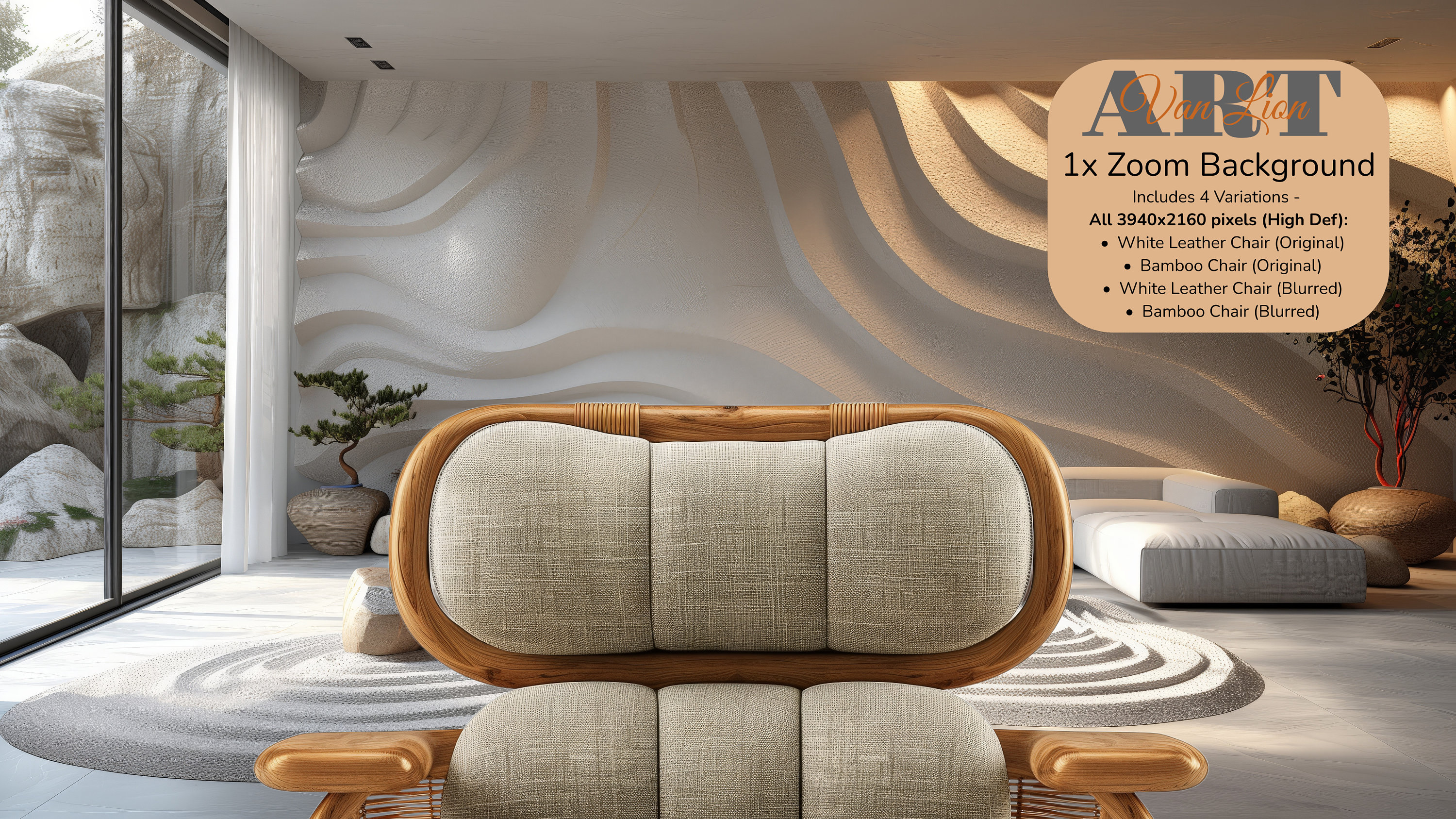 Peaceful Zoom Background Therapist Google Meets Remote Therapy ...