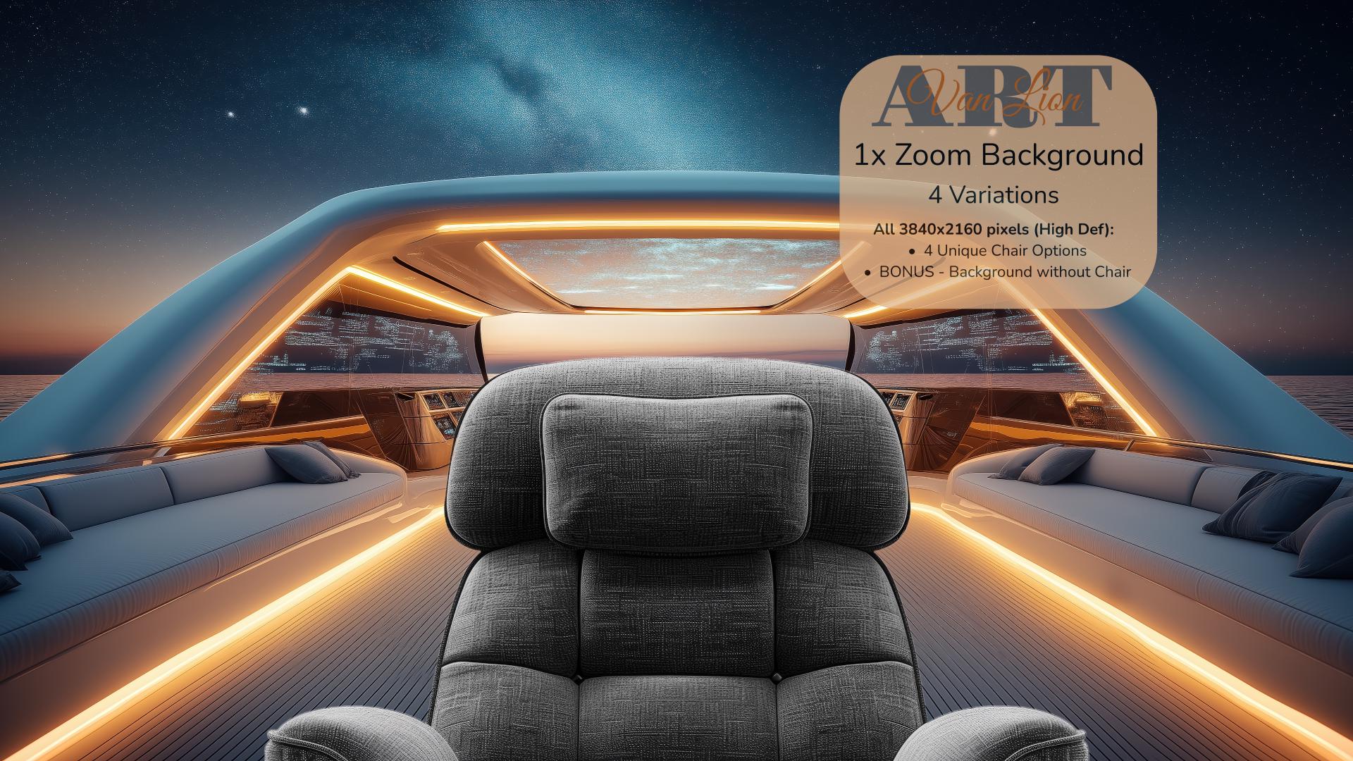 Luxury Yacht Zoom Background Executive Sailboat Zoom Background Ocean ...