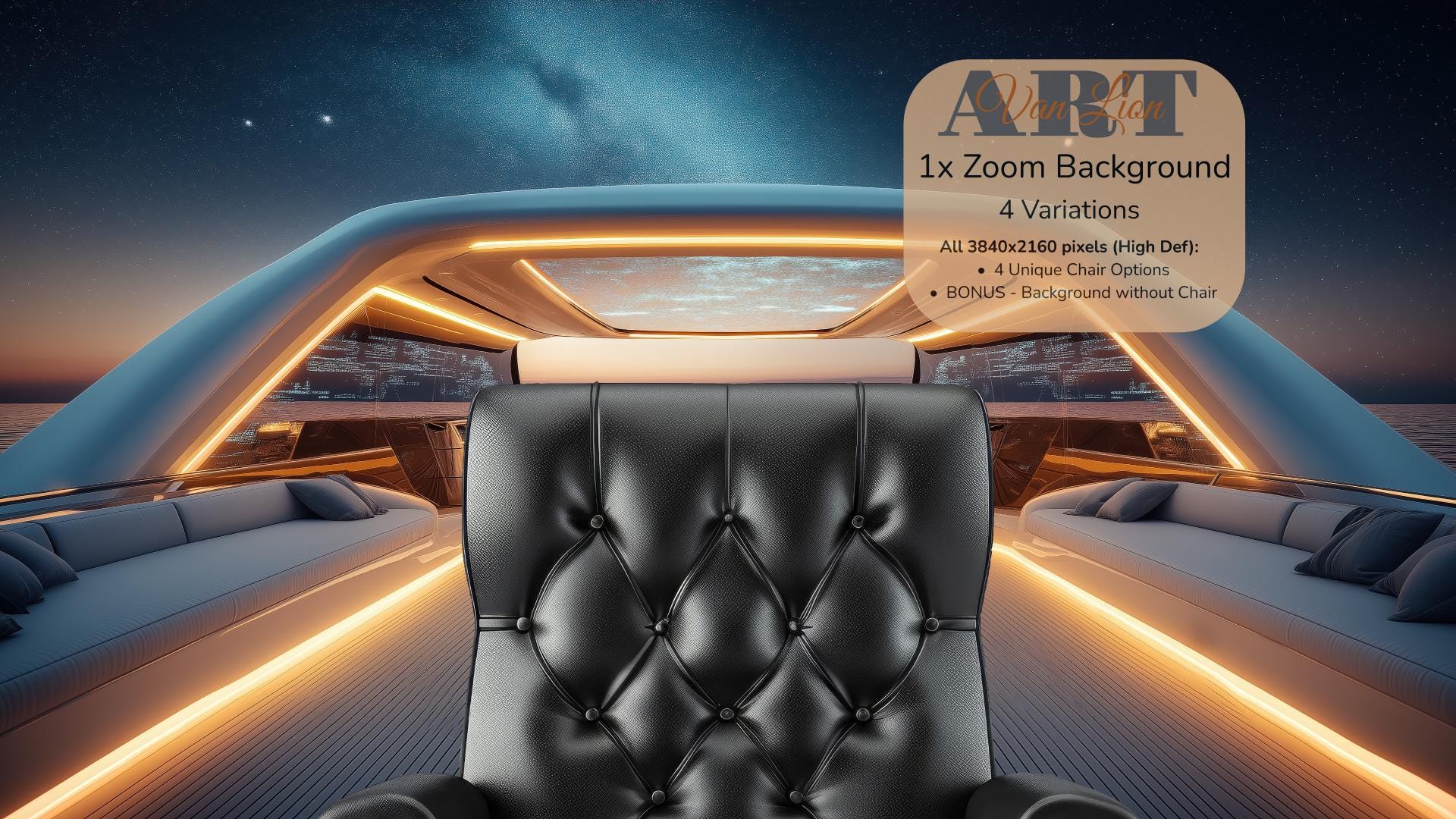 Luxury Yacht Zoom Background Executive Sailboat Zoom Background Ocean ...