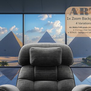 Egyptian Pyramid Zoom Background Pyramid Backdrop Egypt Zoom Background ...