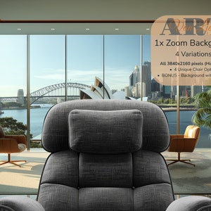 Sydney Opera House Zoom Background Australia Souvenir Sydney Skyline ...