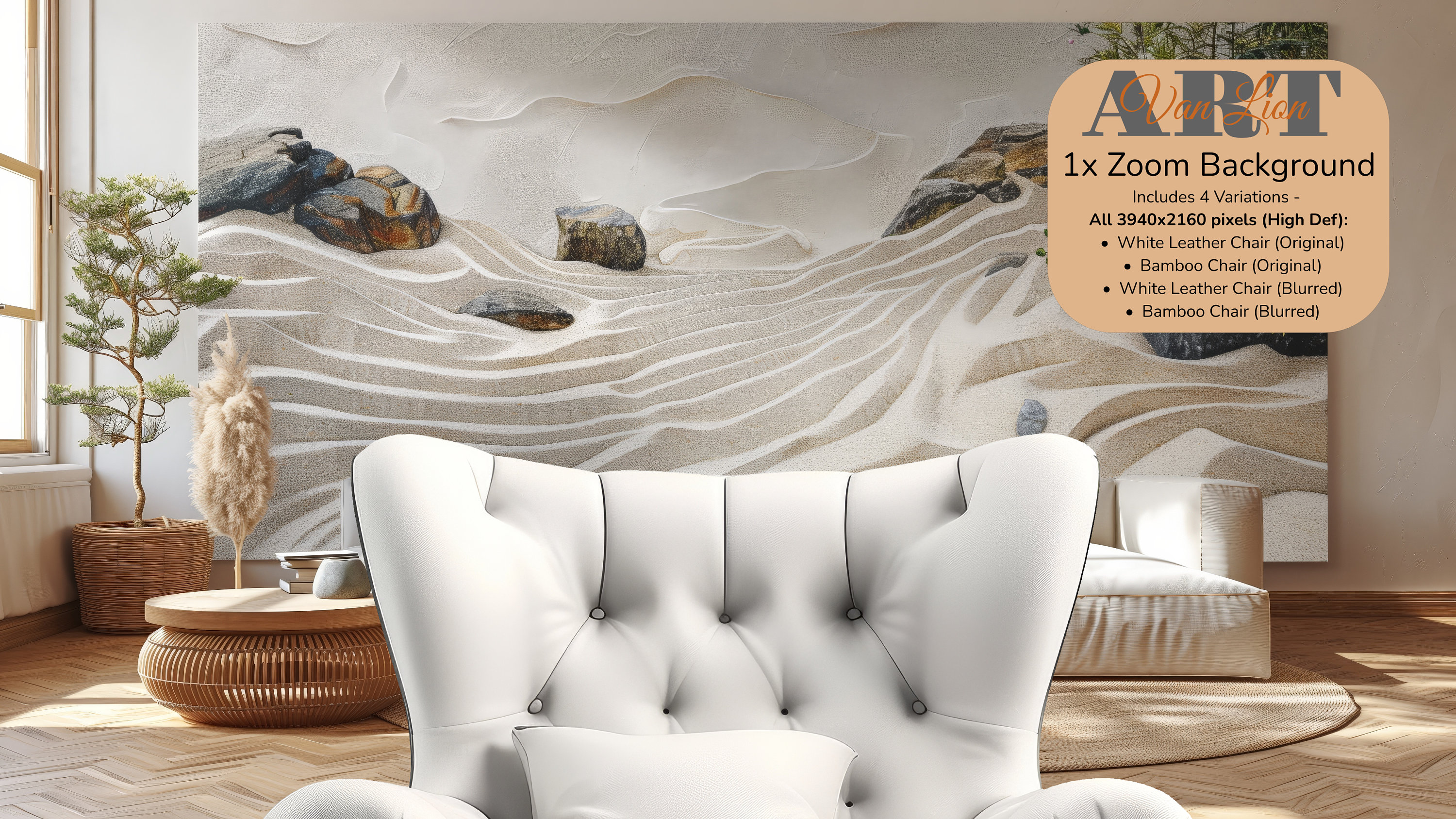 Peaceful Zoom Background Therapist Google Meets Remote Therapy ...