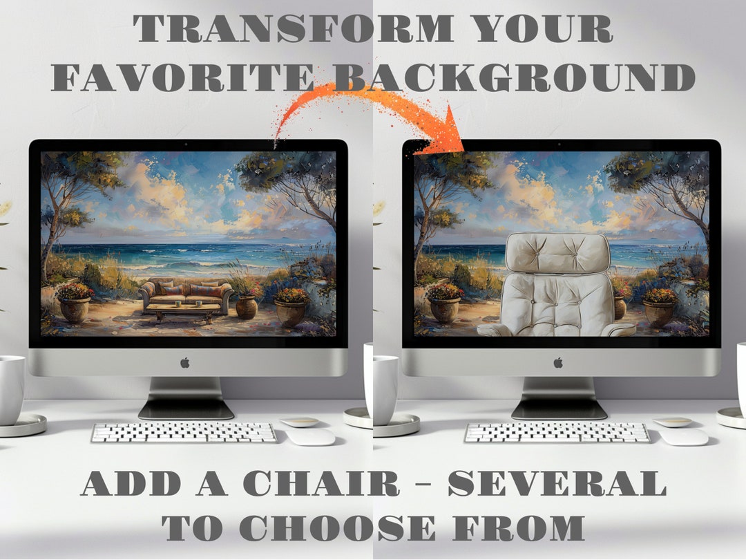 Customizable Zoom Background ADD CHAIR Microsoft Teams Zoom Meeting ...