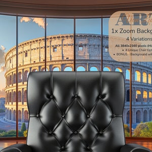 Rome Zoom Background Roman Colosseum Backdrop Italy Zoom Background ...