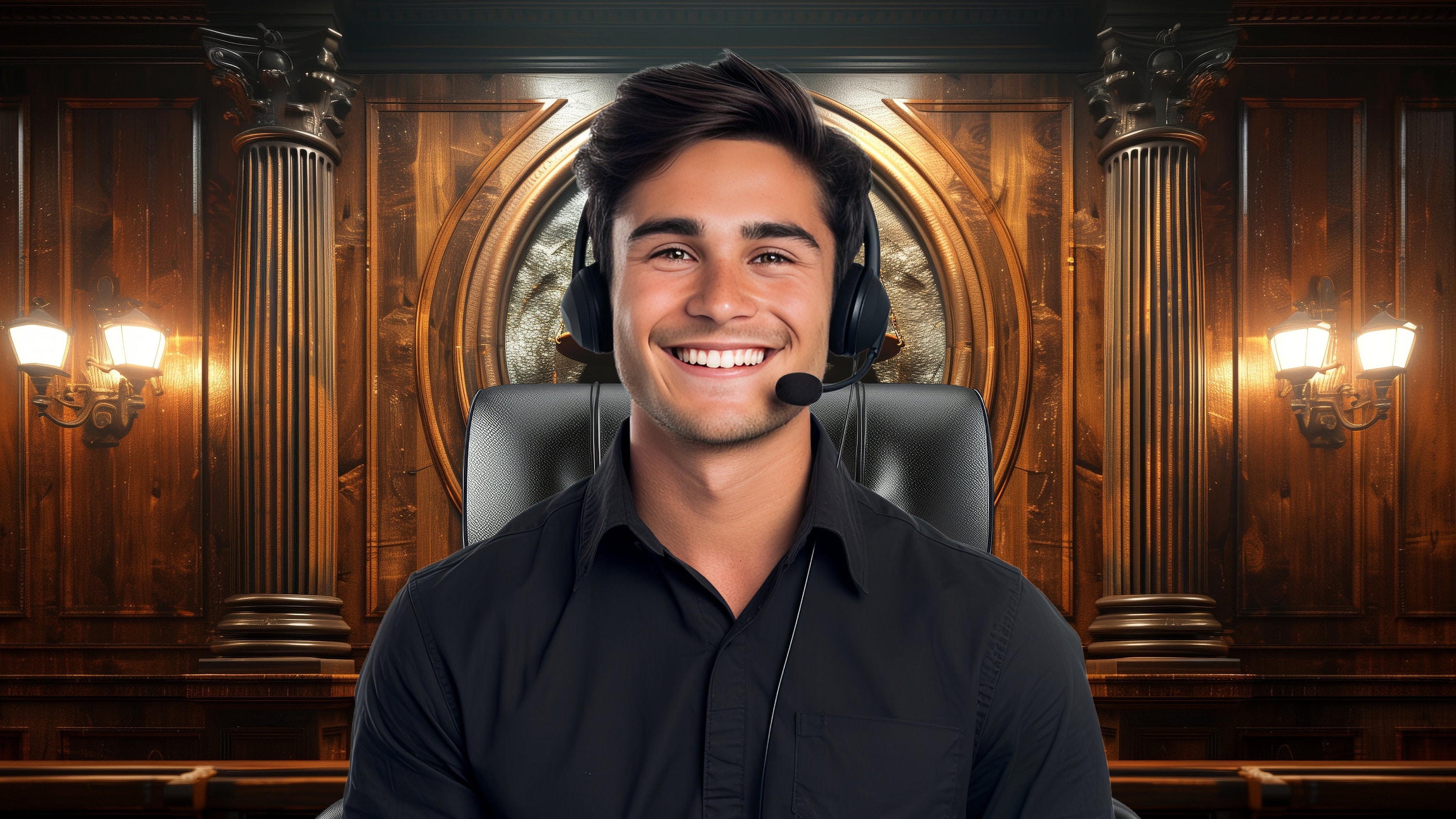 Courtroom Zoom Background With Chair Lawyer Background Legal Zoom ...