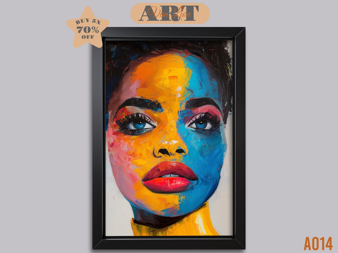 Fauvism Portrait Modernist Museum Exhibit Pop Art Painting Fauvist ...