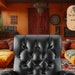 Cozy Living Room Zoom Background With Chair Google Meets Therapy Remote ...