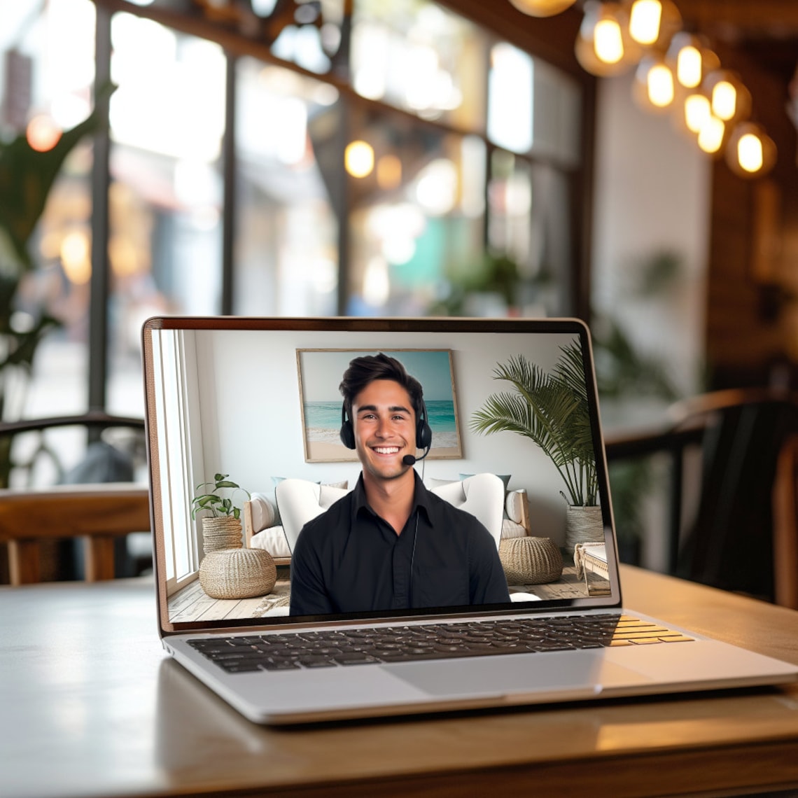 Calm Background Zoom Meeting Microsoft Teams Virtual Therapist Zoom ...