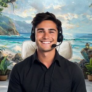 Beach Zoom Background Zoom Meeting Microsoft Teams Summer Background ...