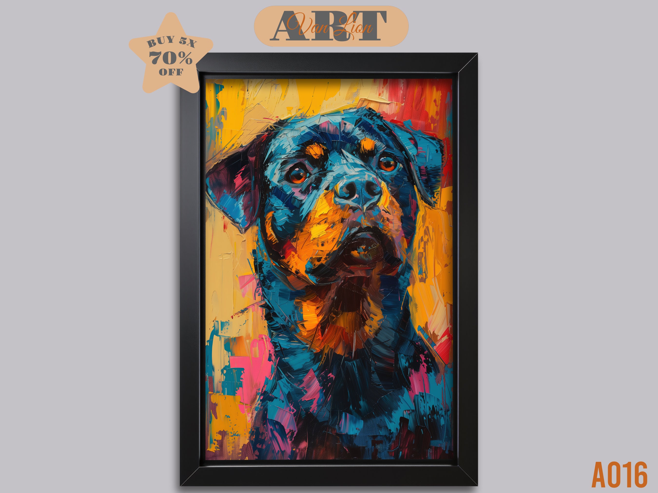 Fauvism Dog Impressionism Museum Exhibit Pop Art Puppy Painting ...