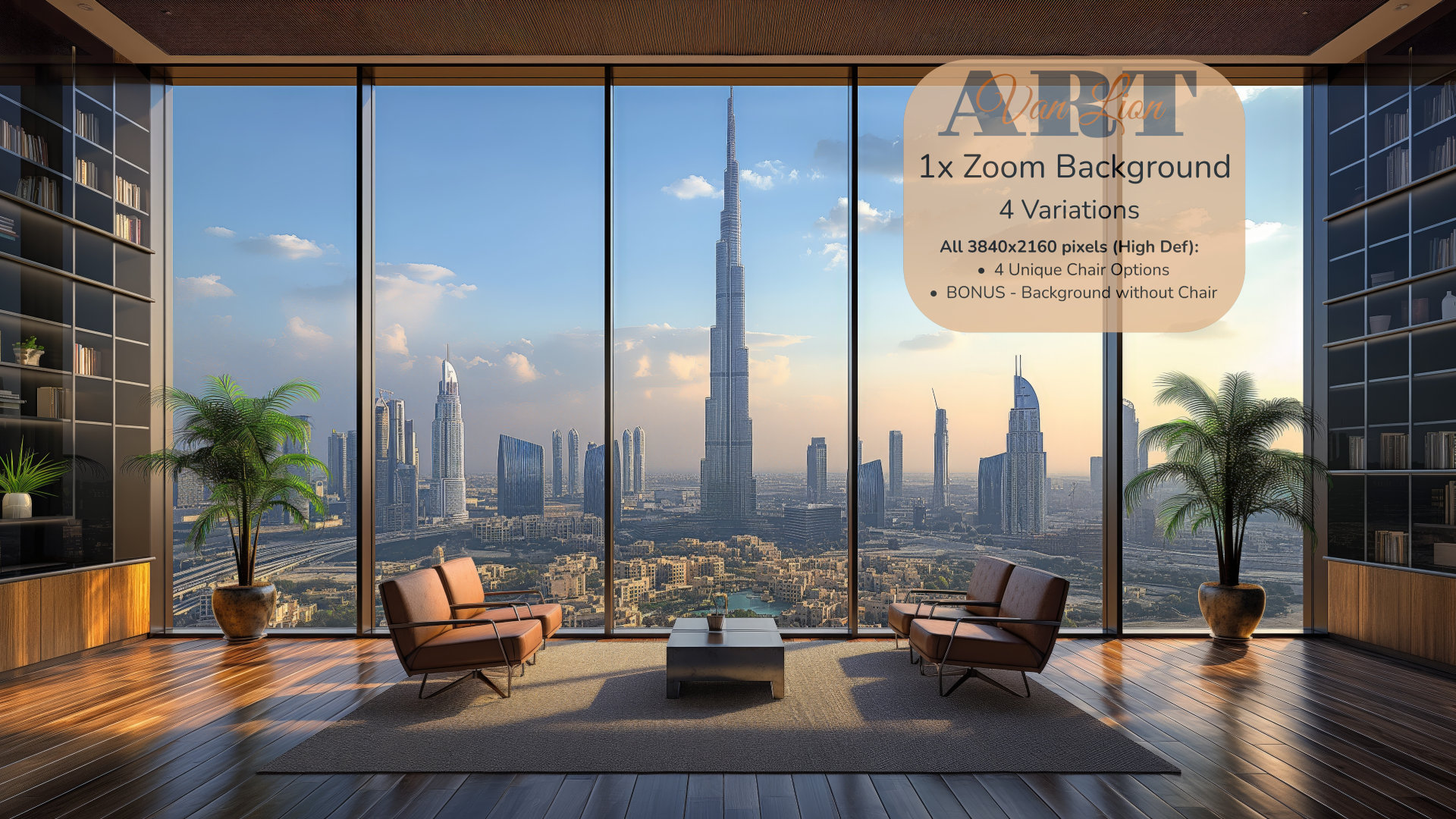 Burj Khalifa Zoom Background Dubai Souvenir Burj Khalifa Backrop Dubai ...